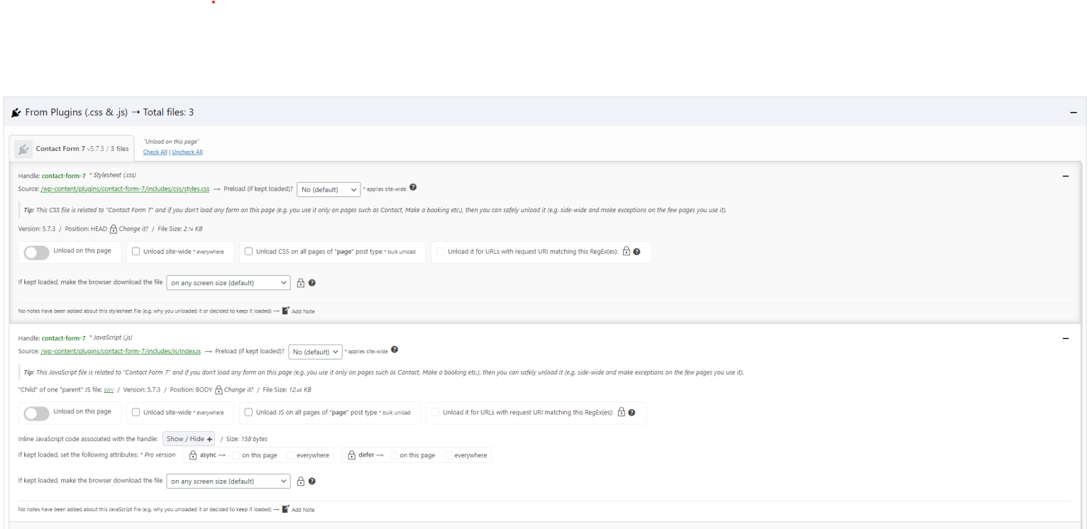 Wordpress Optimization Technique Removing Unused Css Styles And Javascript From The Front End 8698